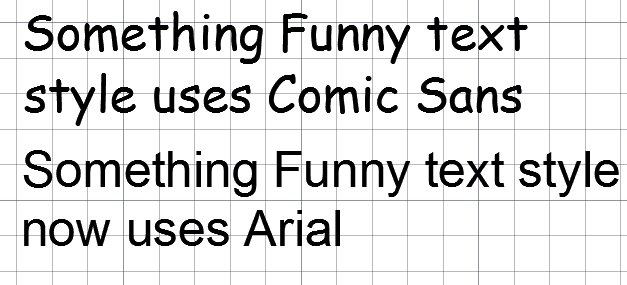 Change The Font Of A Text Style Using AutoLISP AutoCAD Tips Blog
