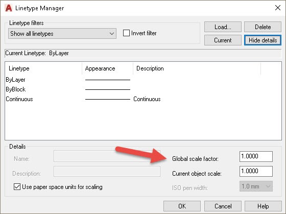Working With Linetype Scales All About CAD