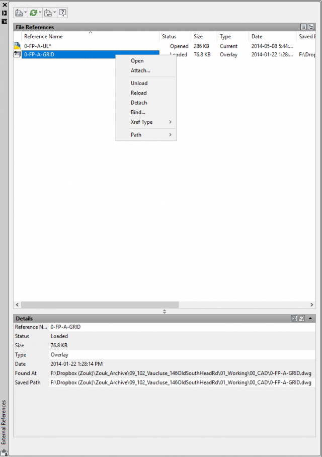 Autocad Tutorial Using Xref Effectively For Grid System On Floor Plans 6890
